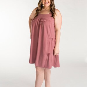 Marcel Dress and Tank Top Sewing Pattern by Chalk & Notch (sizes 0-30 ...