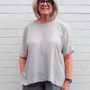 Betty Woven Tunic Sewing Pattern by Style Arc, US Sizes 0-26, Relaxed ...