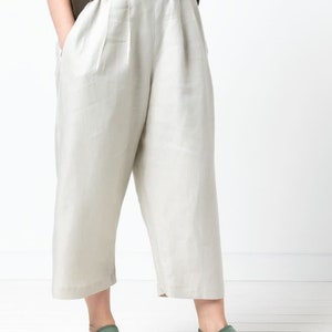 Ethel Designer Gaucho Pants Sewing Pattern by Style Arc, US Sizes 0-26 ...