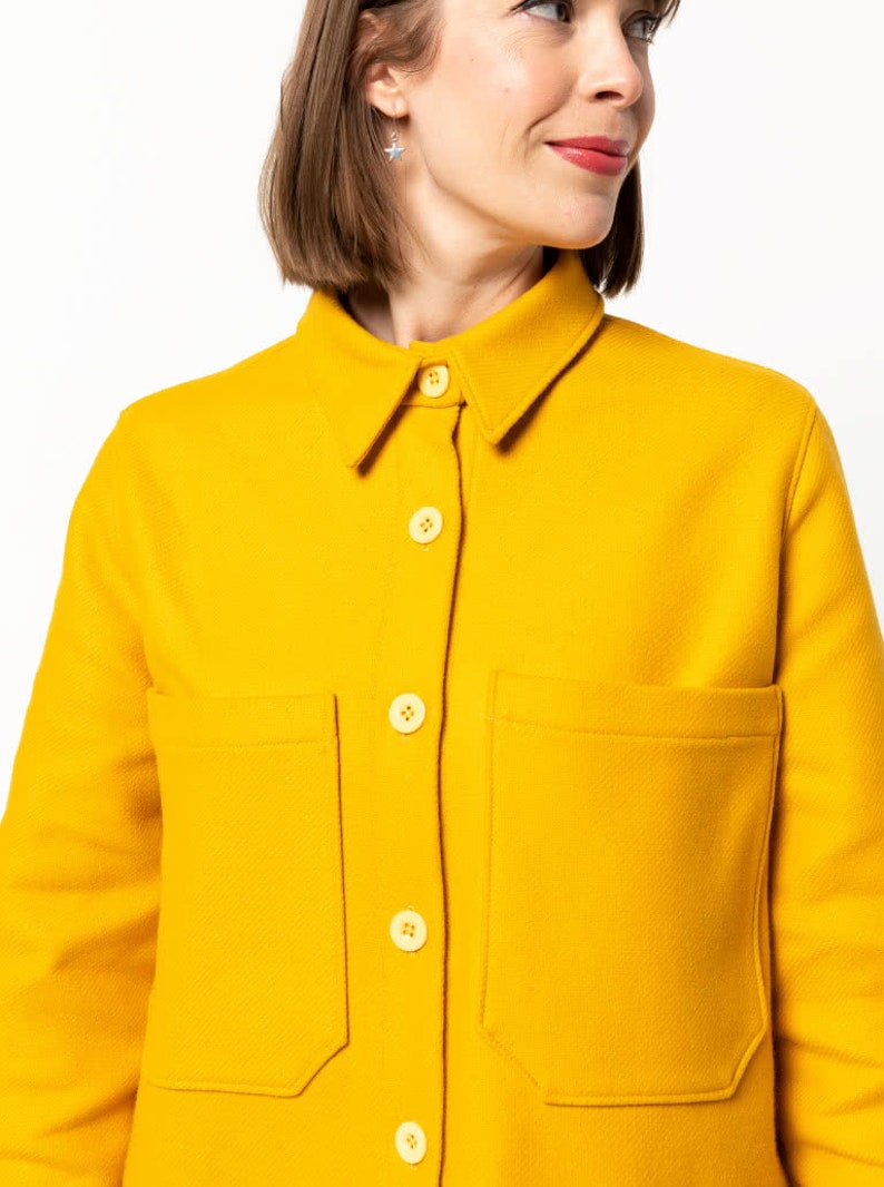 Logan Shacket Jacket/shirt by Style Arc, US Sizes 0-18, Shirt Style ...