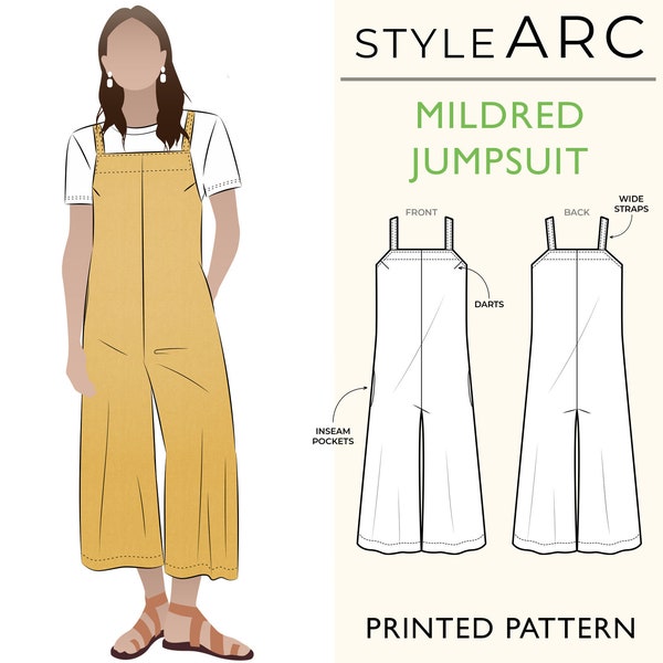 Wide Leg Jumpsuit - Etsy