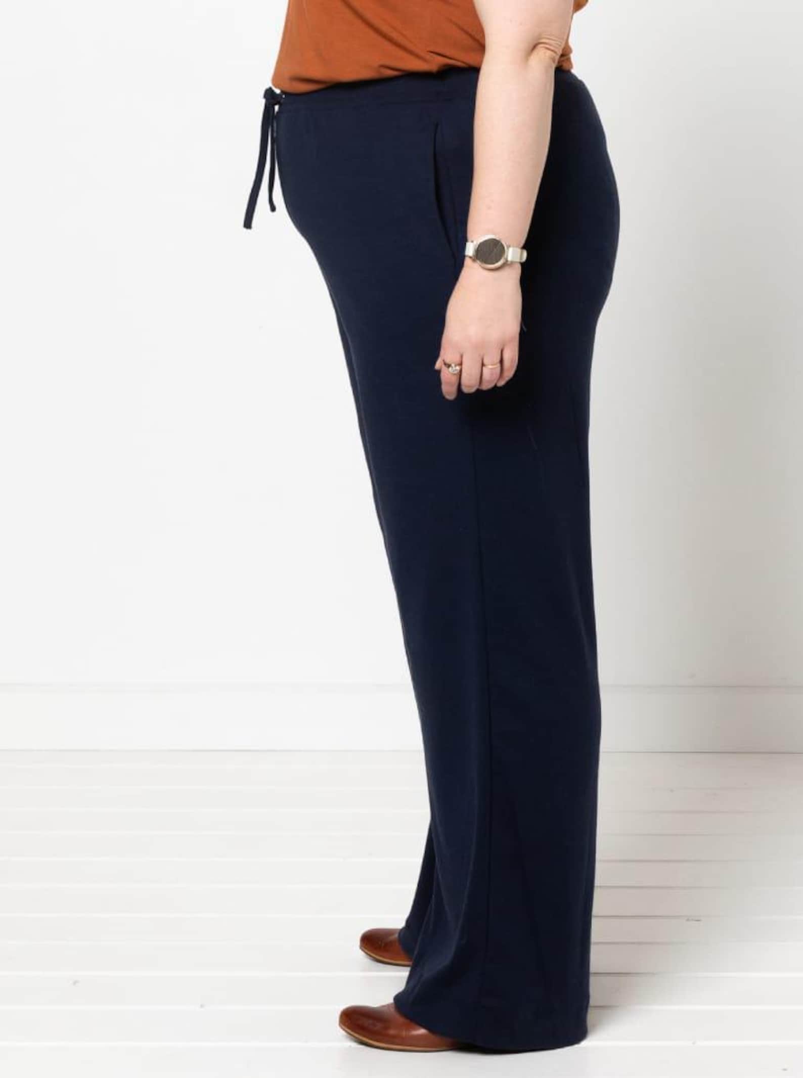 Como Knit Pants Sewing Pattern by Style Arc, US Sizes 0-26, Comfortable ...