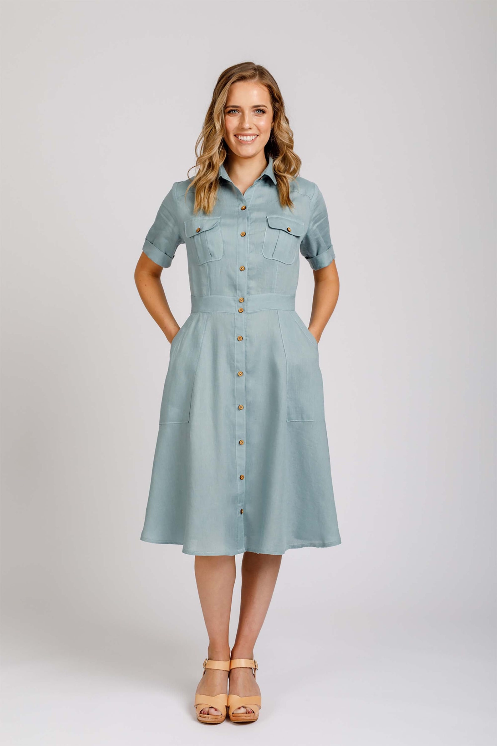 Matilda Dress Sewing Pattern by Megan Nielsen Patterns | Sizes 0-20 - Etsy