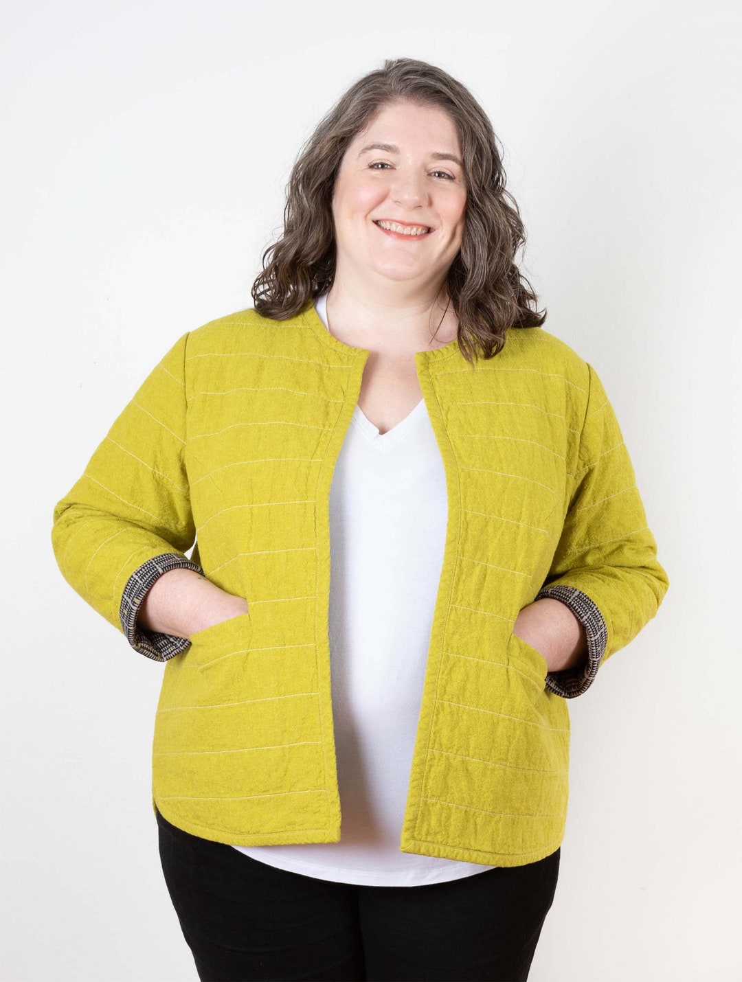Tamarack Jacket Sewing Pattern by Grainline Studios Patterns | Plus ...