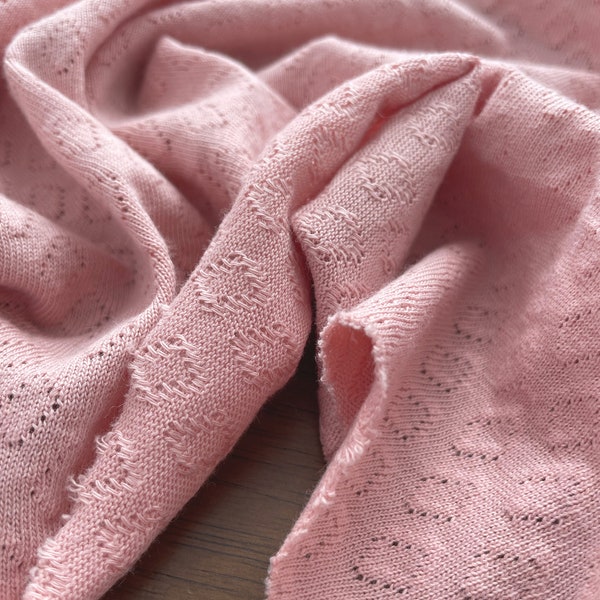 Pointelle Fabric - Etsy