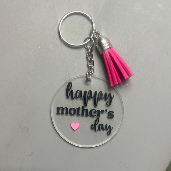 Mothers Day Keychain - Etsy