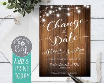 Change the Date - Etsy