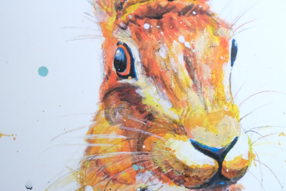 High Quality Limited Edition Print of Harry the Hare - Etsy