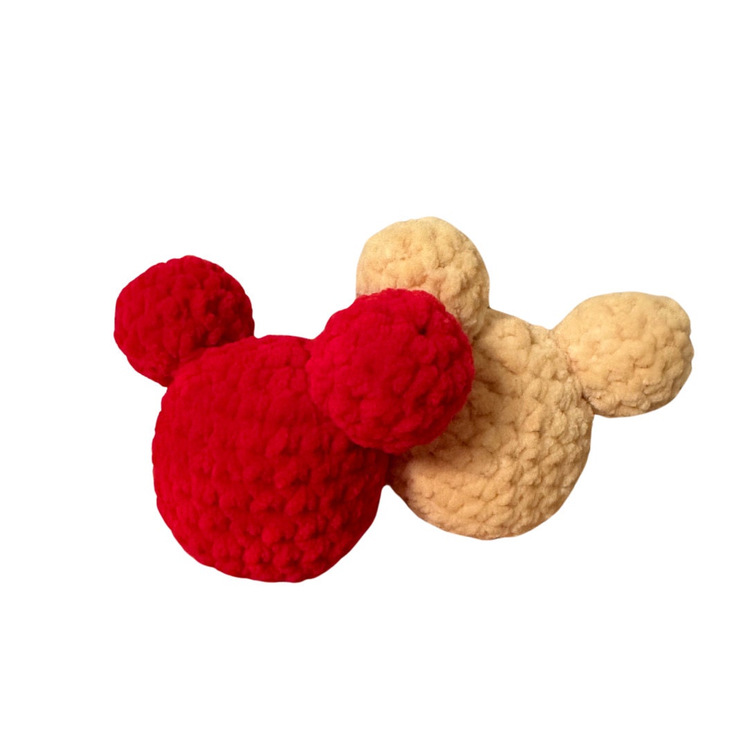 Mickey Head Crochet Stuffie Plushie - Disney - Etsy