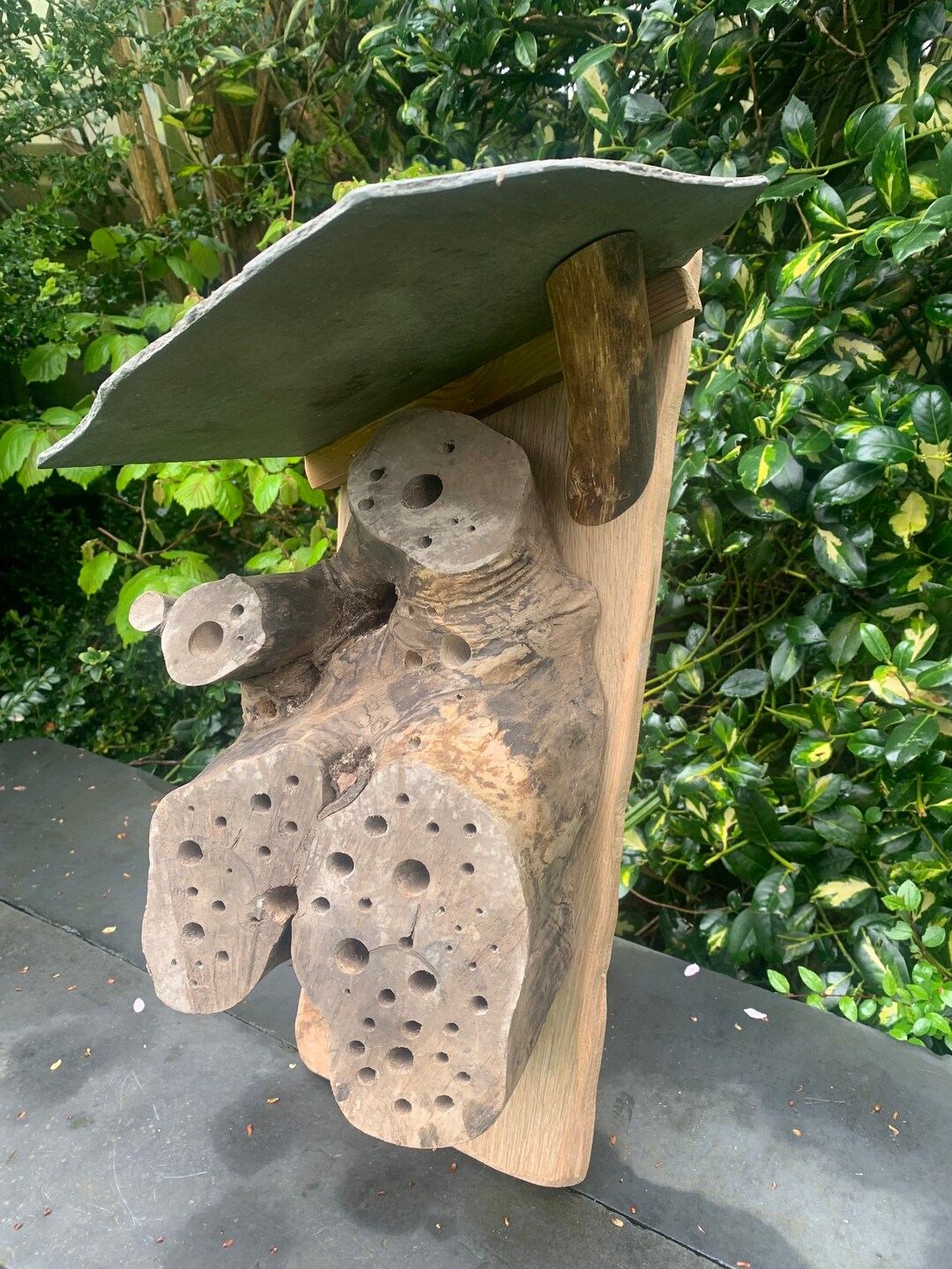 Solitary Bee Nesting Box, Bug Hotel, Hive, Rustically and Uniquely ...