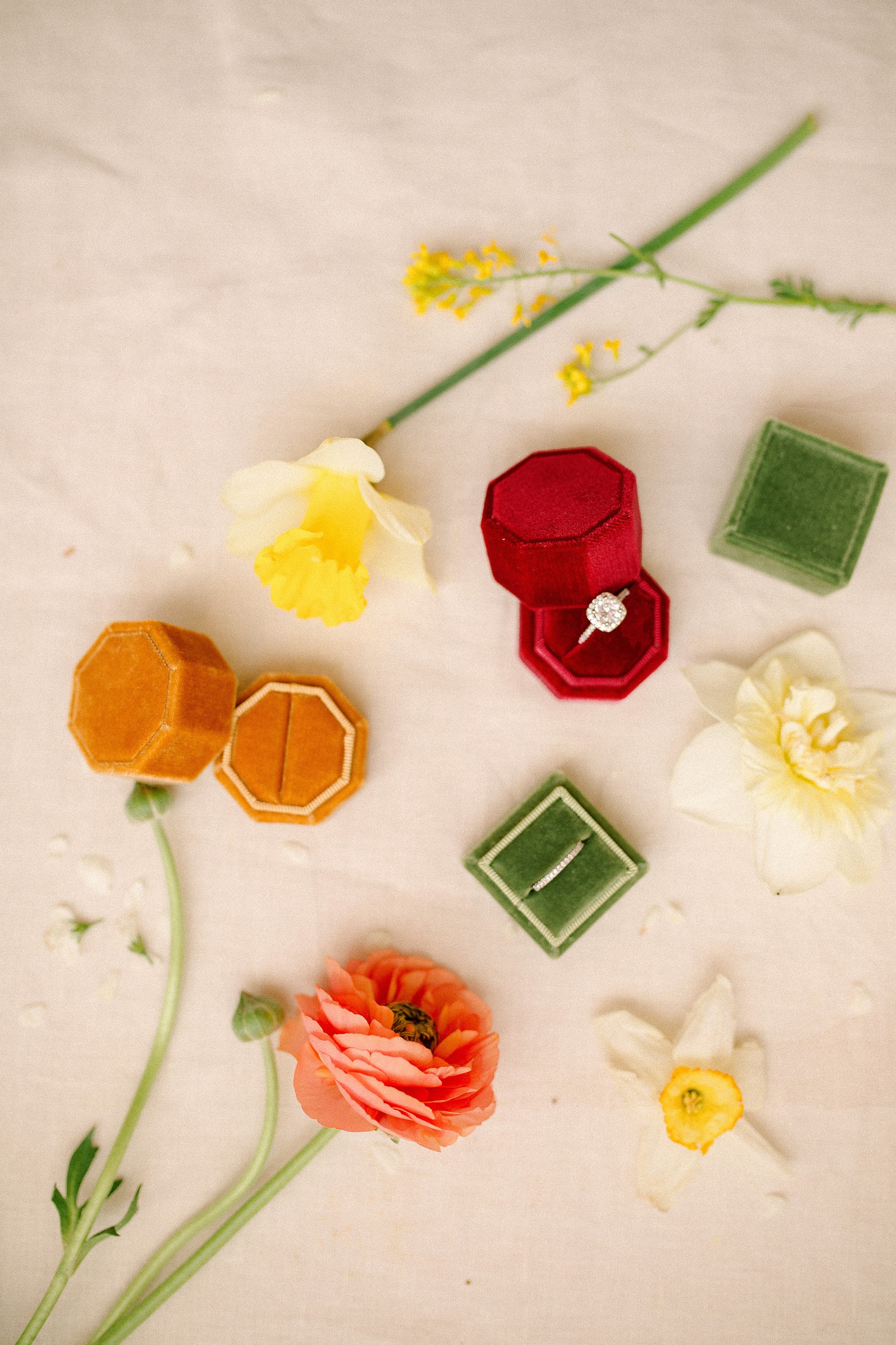 Velvet Ring Box Burgundy Vintage Ring Box Maroon Ring Box | Etsy