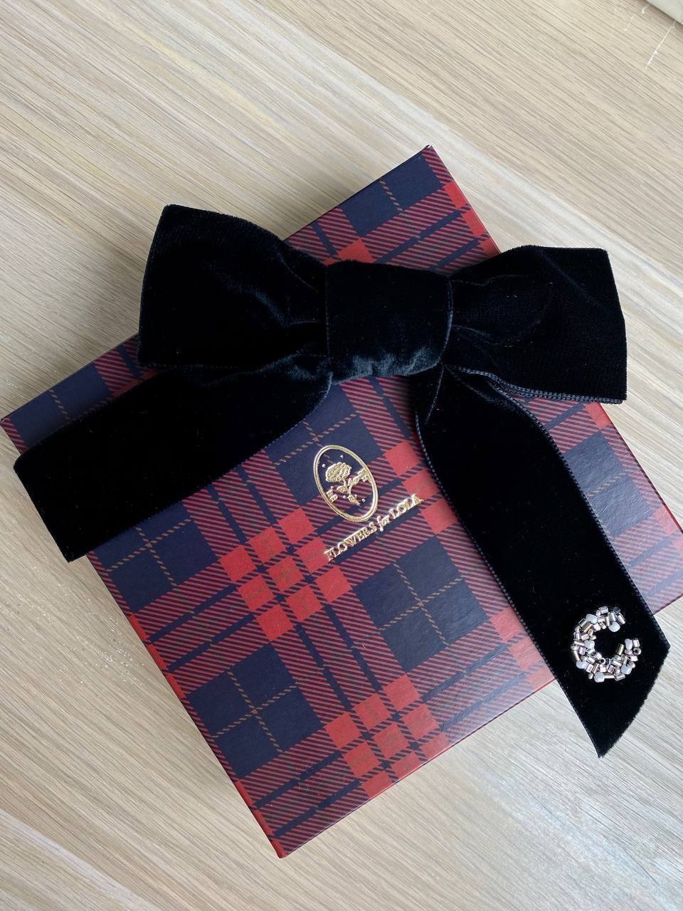 Black Velvet Bow With Initials, Chic Beaded Bow, Monogrammed Hair Bow ...
