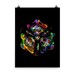 Cymatics Visible Sound Phenomena Colorful Sacred Geometry Water ...