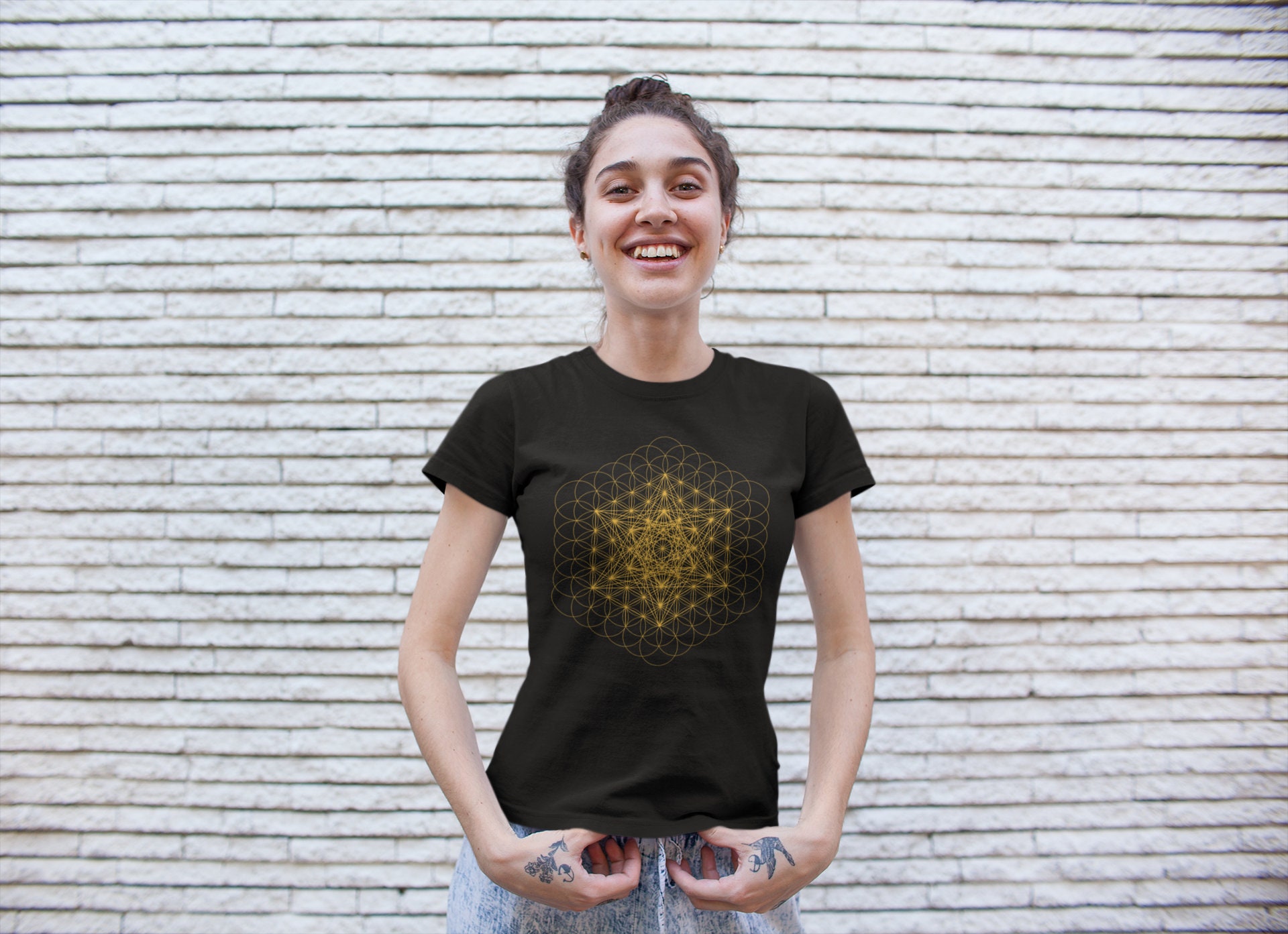 Sacred Geometry Shirt Intricate Geometry Universal Pattern | Etsy