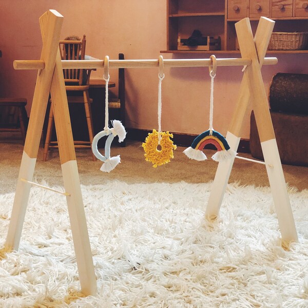 Wood Play Gym - Etsy