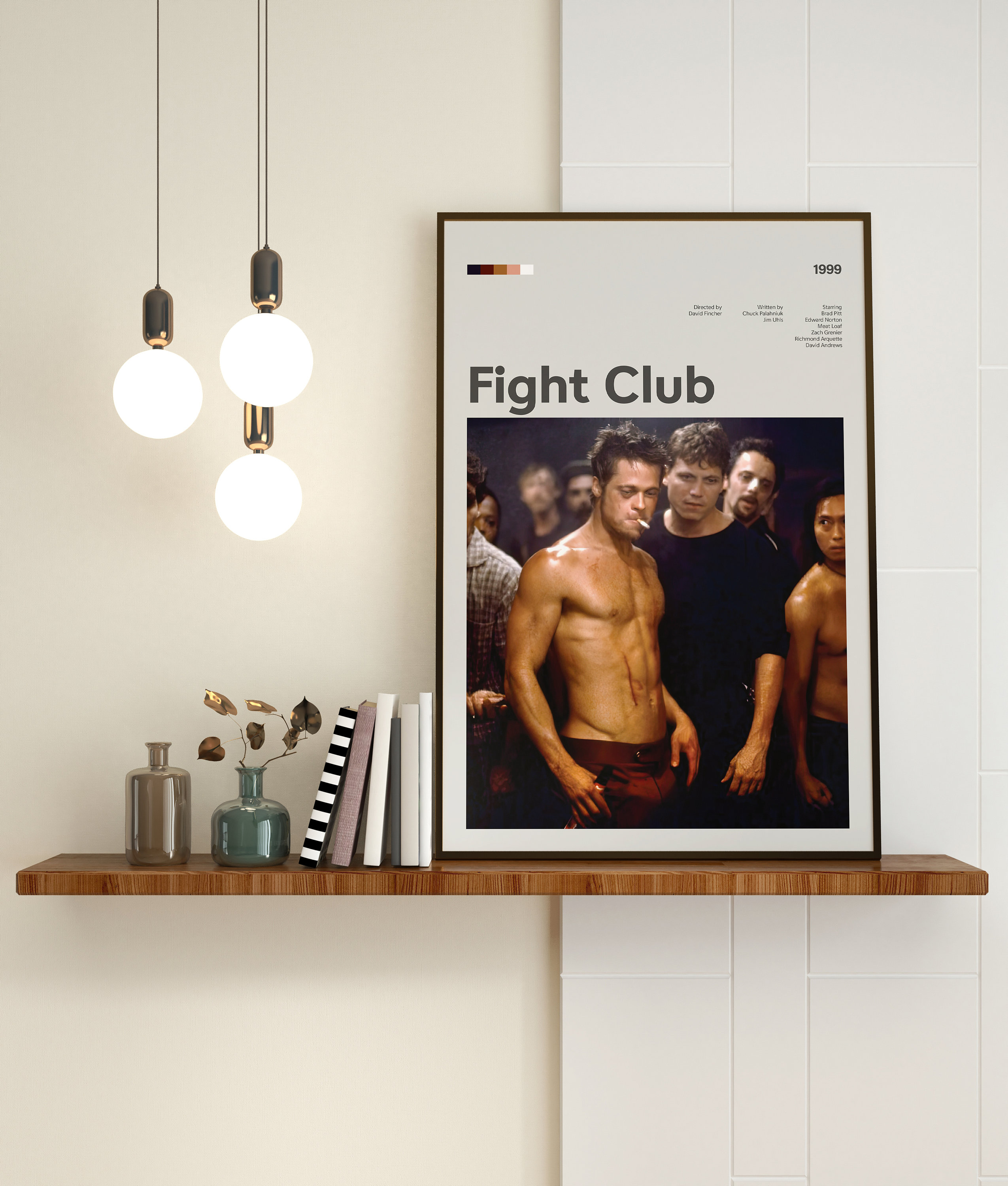 Fight Club Movie Poster | Movie Minimalist Poster sold by Gorgeous ...