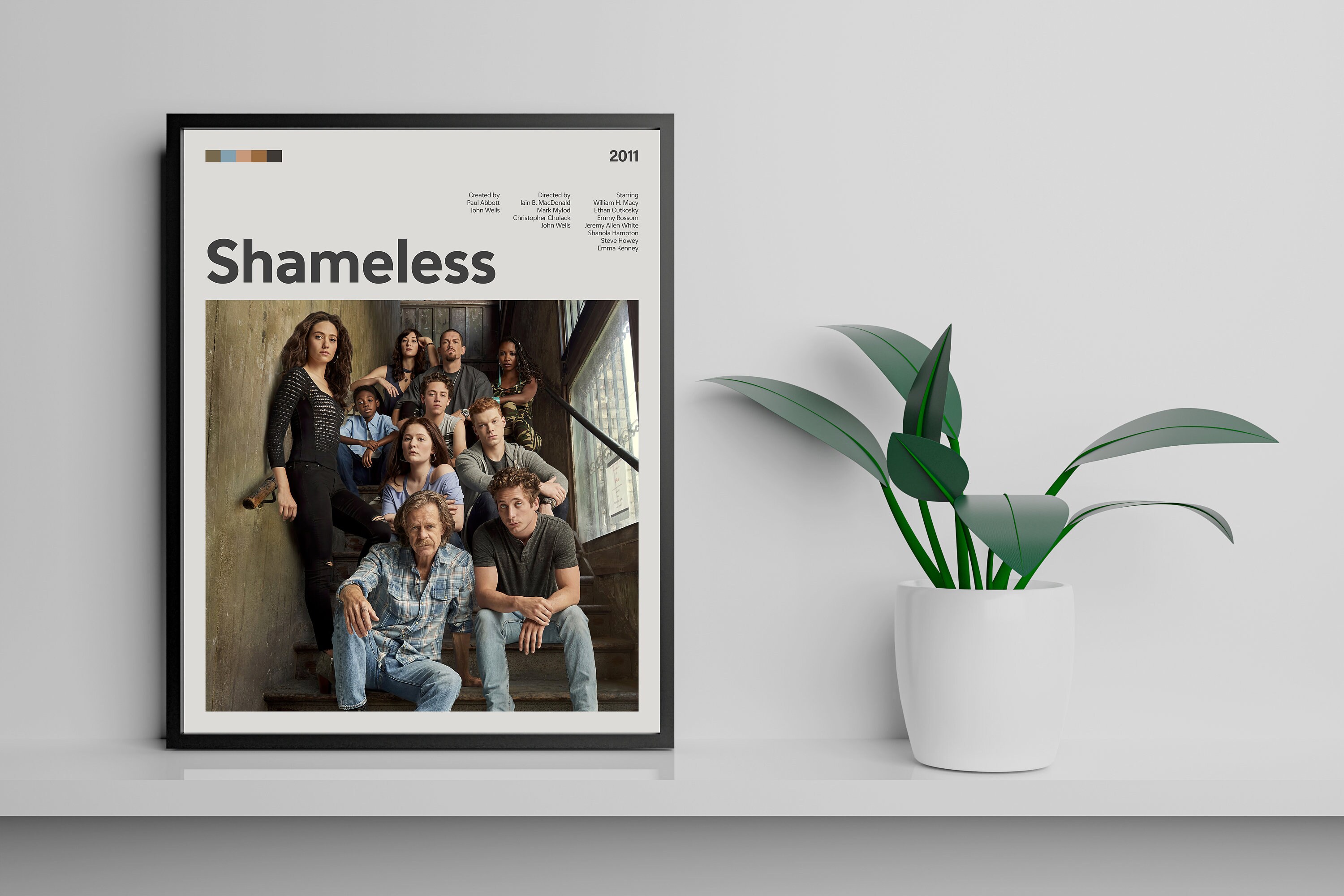 Shameless Tv Series Poster sold by DanieCoelho | SKU 41827662 | Printerval