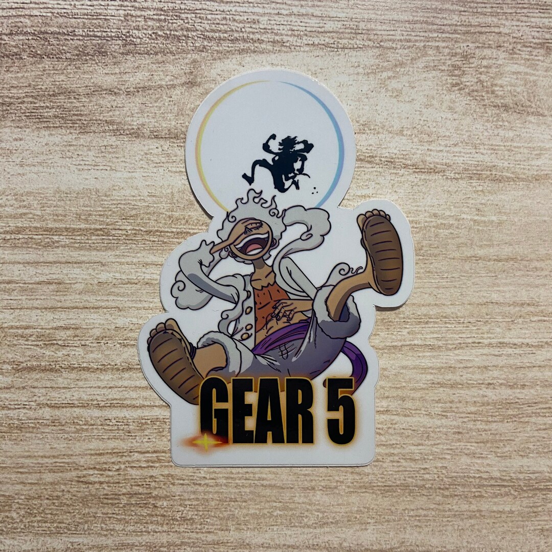 Luffy Gear 5 Sticker - Etsy