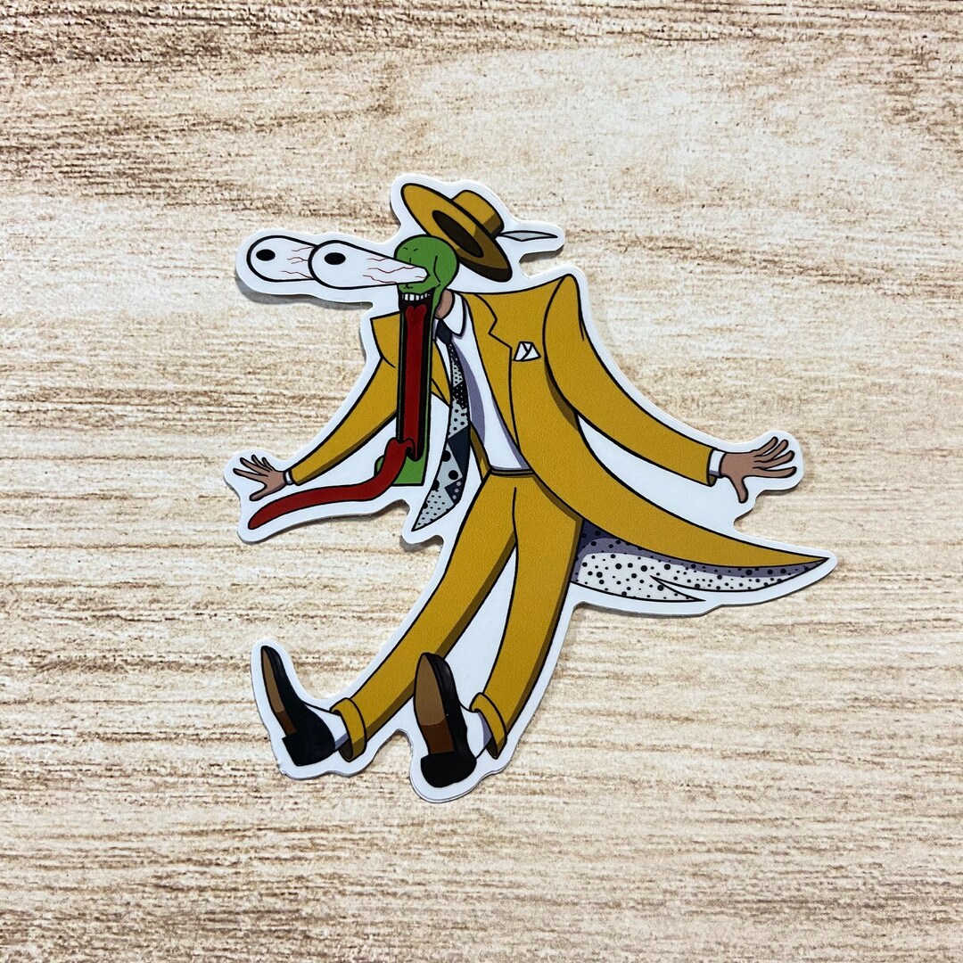 The Mask “eyes Poppin” Sticker - Etsy