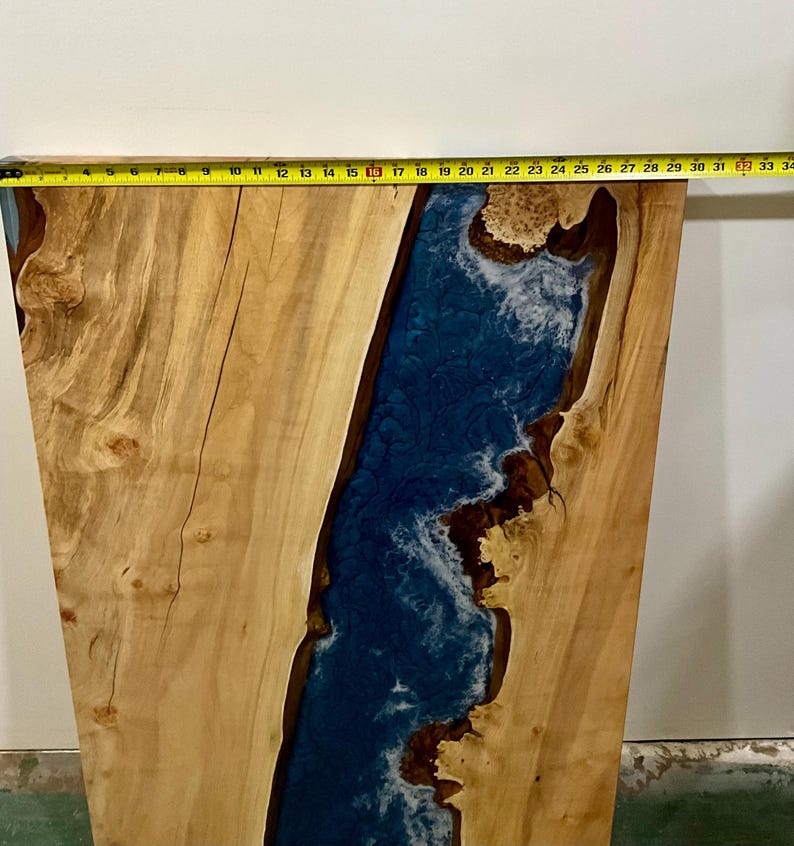 River Tabletop Epoxy River Table Maple River Table Tabletop Ocean Table ...