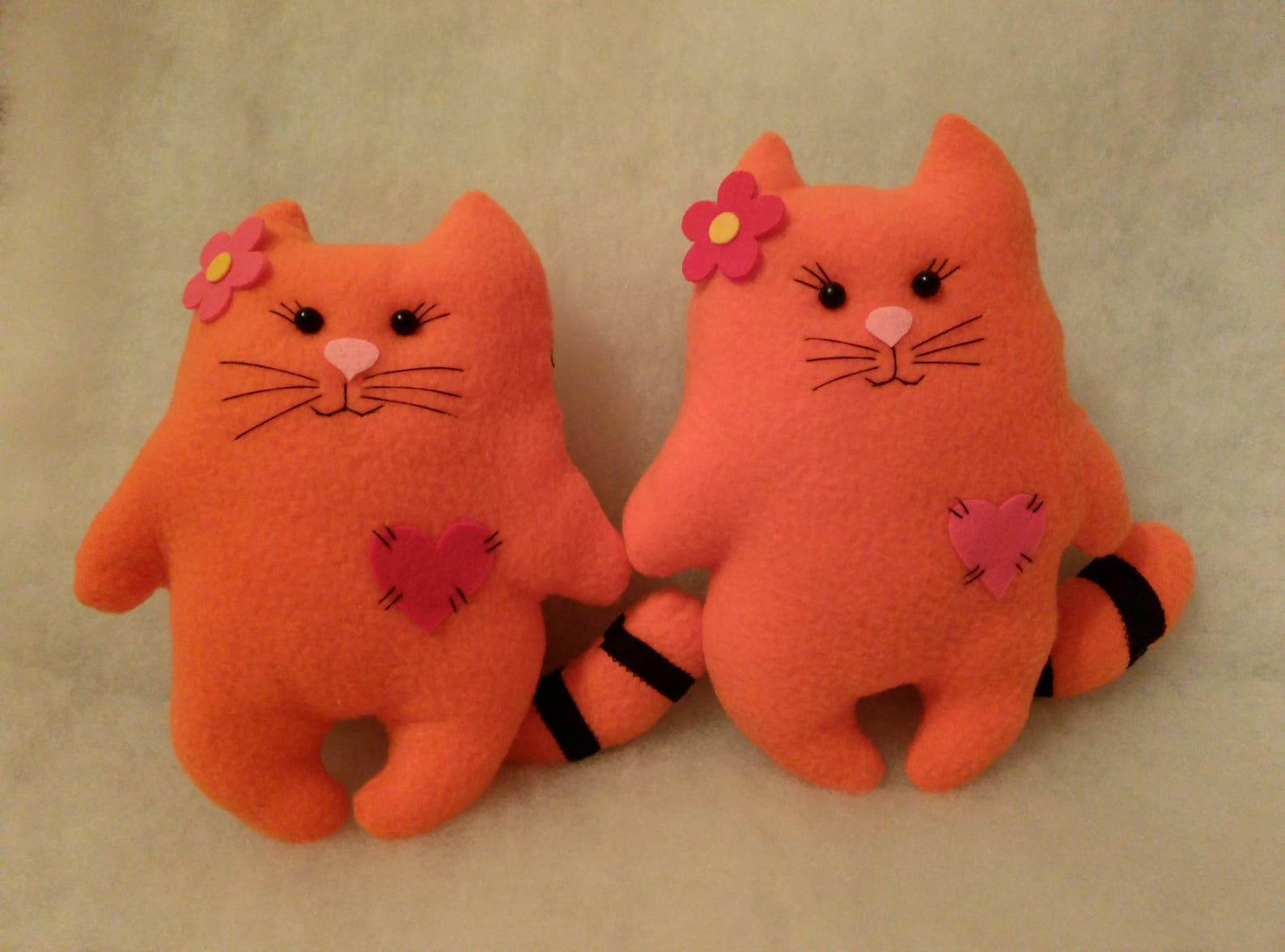 Stuffed cat Plushie cat Kitty doll Cat toy Orange cat | Etsy