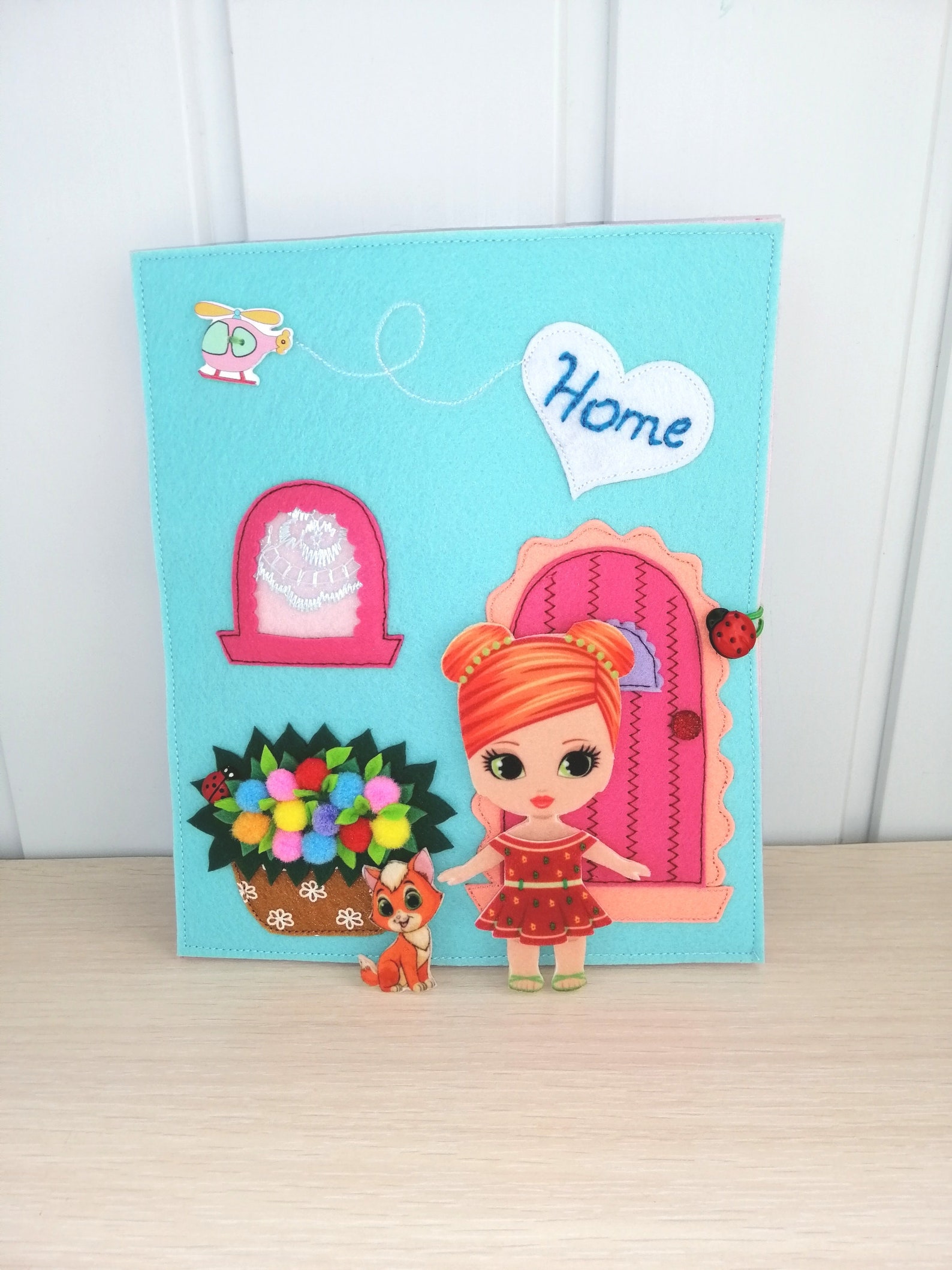 Quiet Book Dollhouse Mini Book Mini Books for Dolls | Etsy