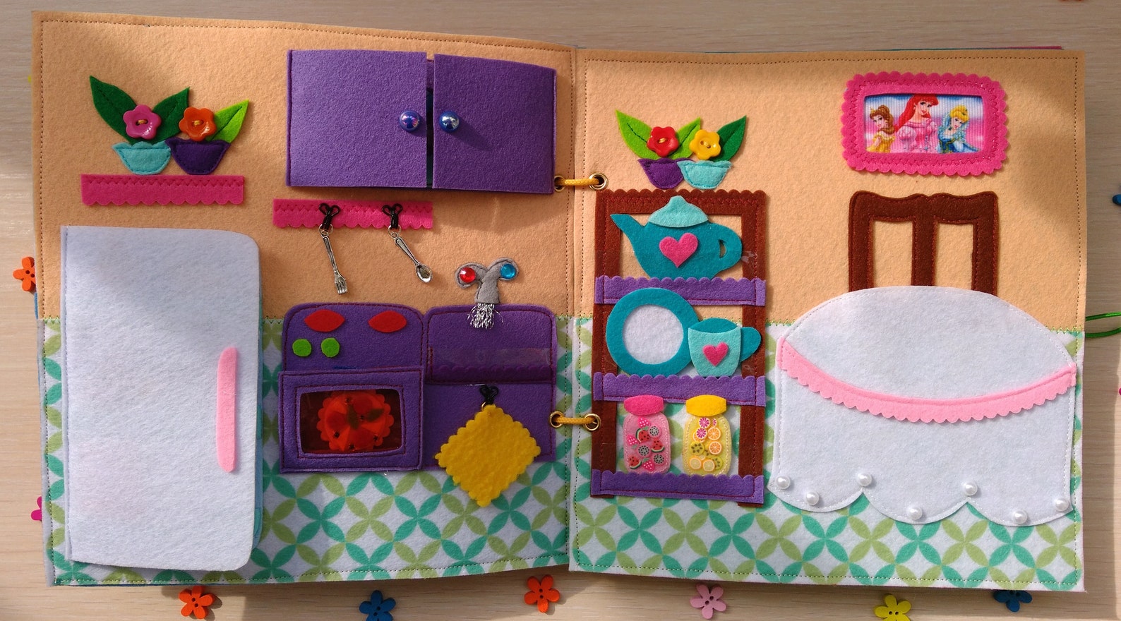 Quiet Book Quiet Book Pages Quiet Book for Girl Quiet Book | Etsy