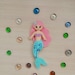 Mermaid Toy, Felt Mermaid, Mermaid Ornament, Felt Ornament, Christmas ...