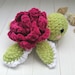 Turtle Crochet, Crochet Turtle Rose, Kawaii Amigurumi, Crochet Animals ...