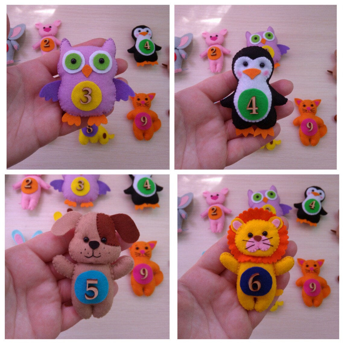 Developing Panel Kindergarten Toys Flannel Board Playing - Etsy