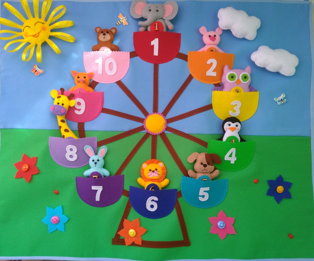 Developing Panel, Kindergarten Toys, Flannel Board, Playing Panel ...