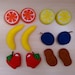 Felt Fruit, Felt Vegetables, Felt Food, Education Toy, Felt Pretend ...