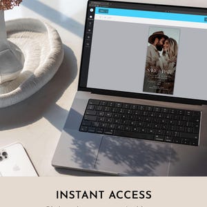 Electronic Save the Date Template With Photo, Save the Date Digital ...