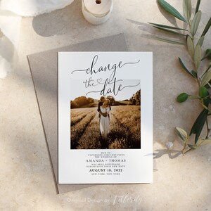 Change the Date, Save the Date, Change the Date Template, Save the Date ...