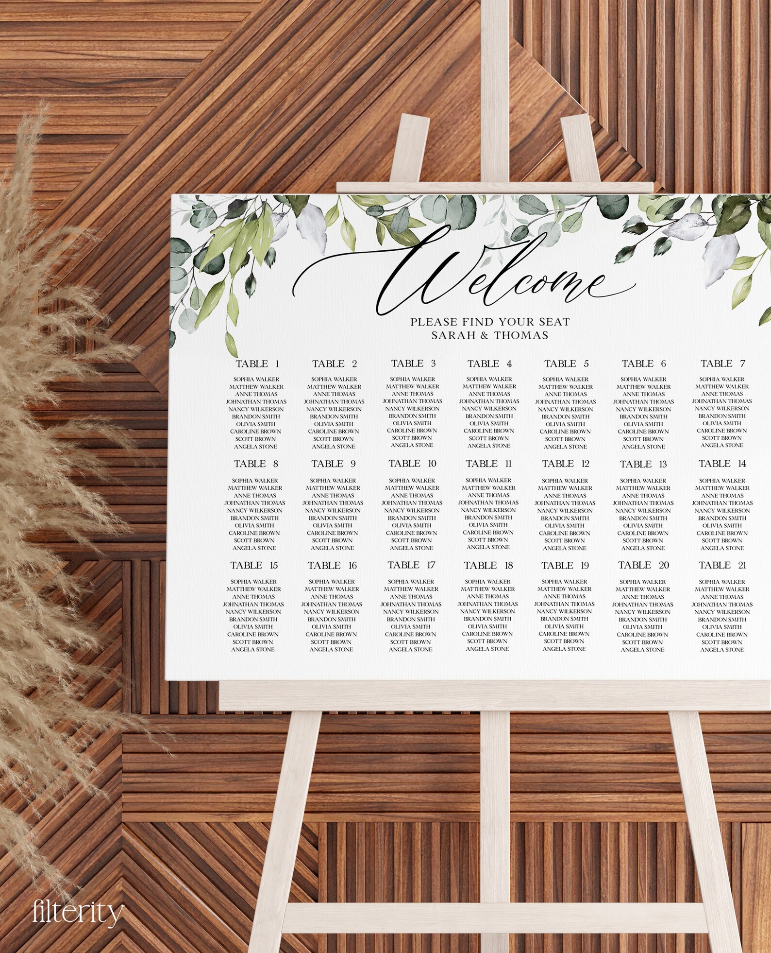 Wedding Seating Chart Template Wedding Seating Chart Board - Etsy