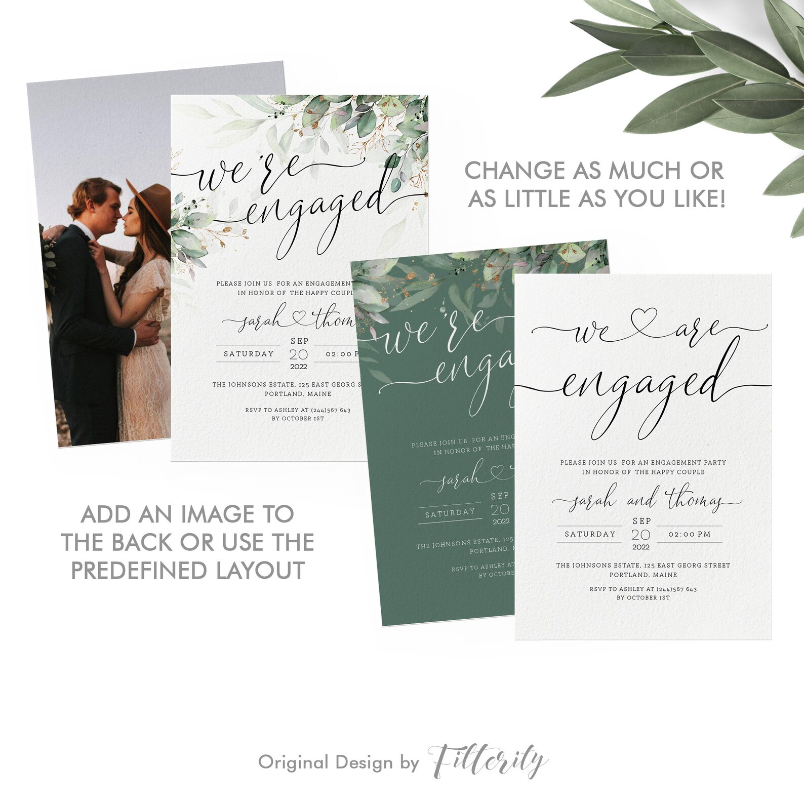 Engagement Invitations Engagement Invites Engagement - Etsy