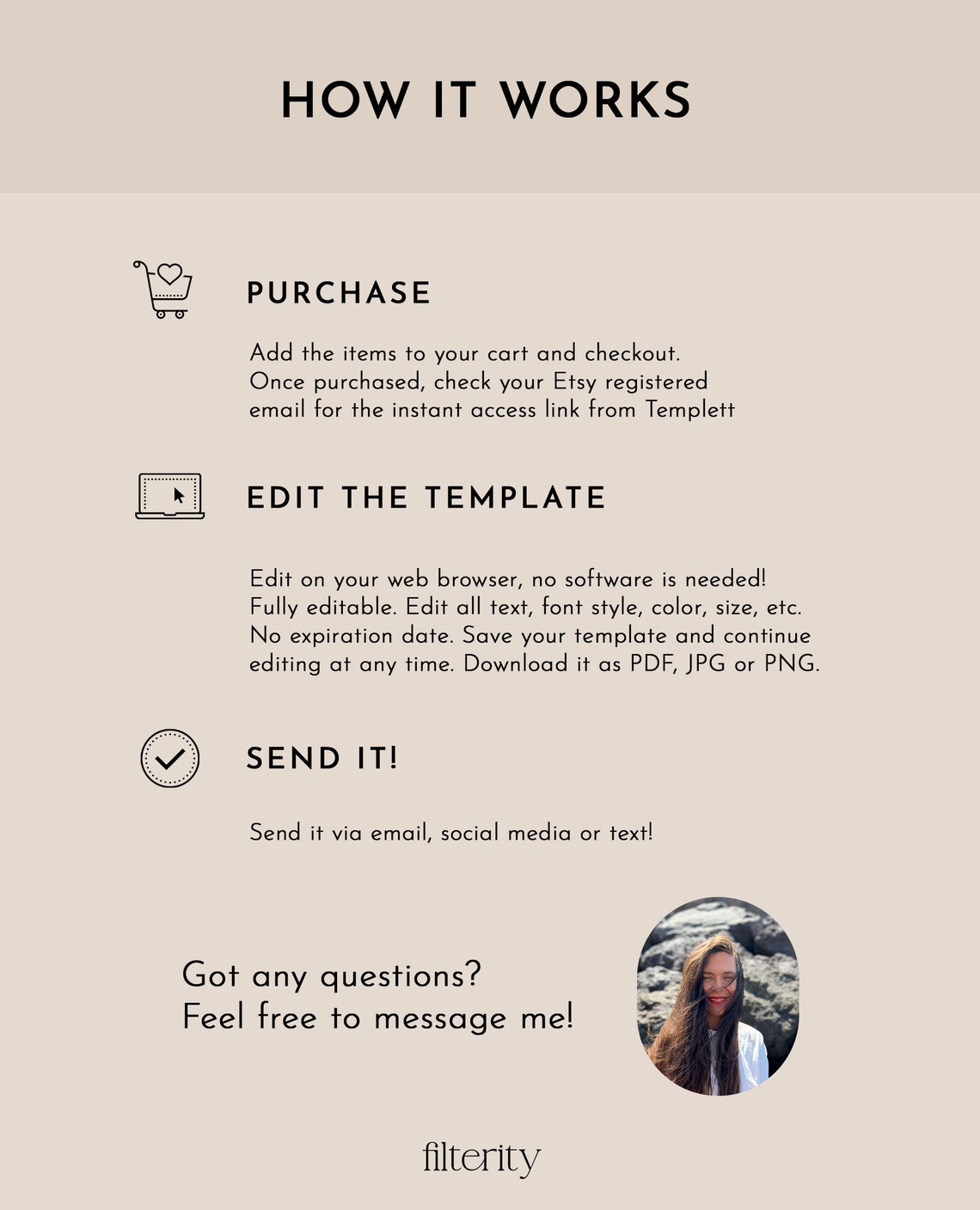 Digital Engagement Party Invitation Template With Photo, Engagement ...