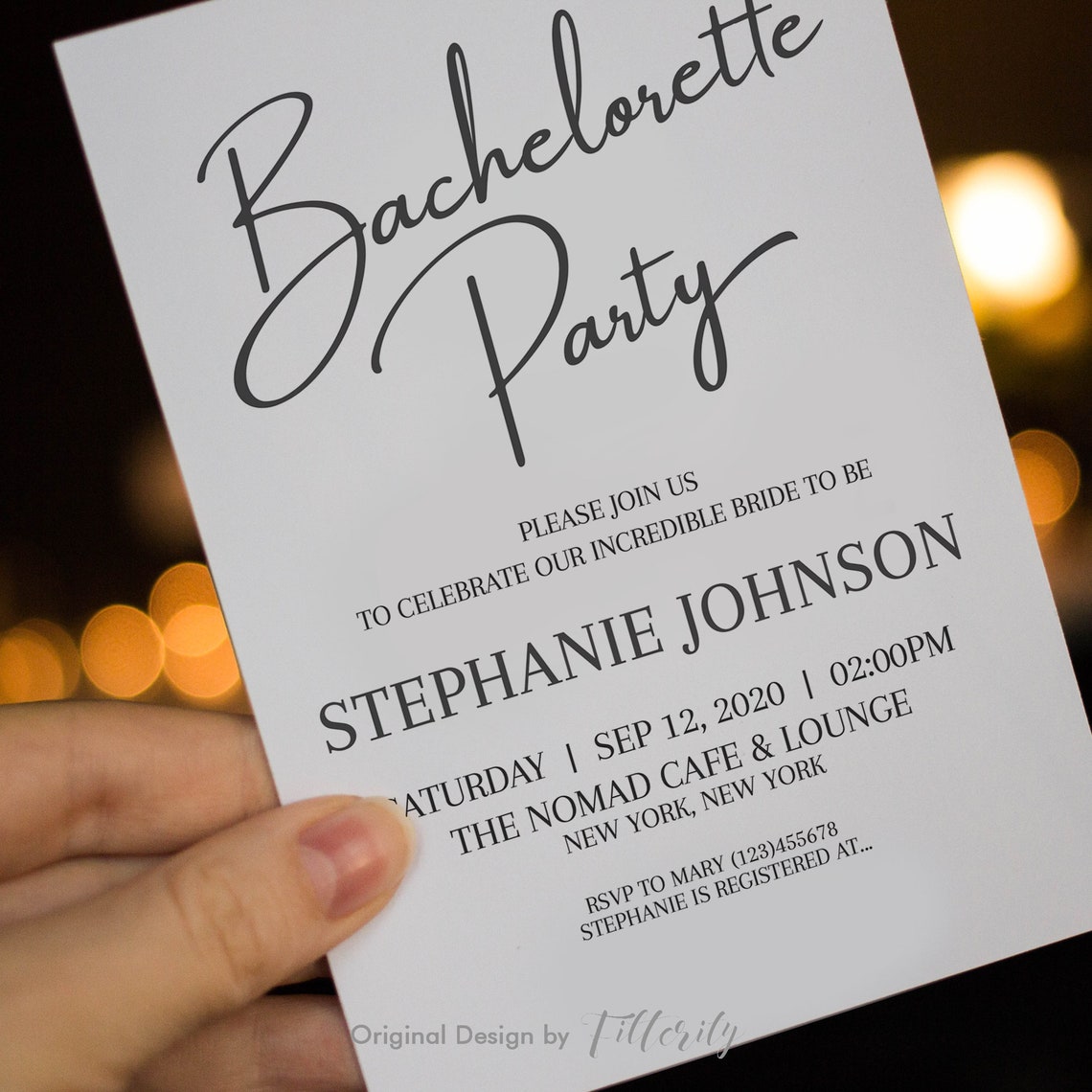 Bachelorette Party Invitations Bachelorette Invite | Etsy
