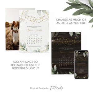 Change the Date, Save the Date, Change the Date Template, Save the Date ...