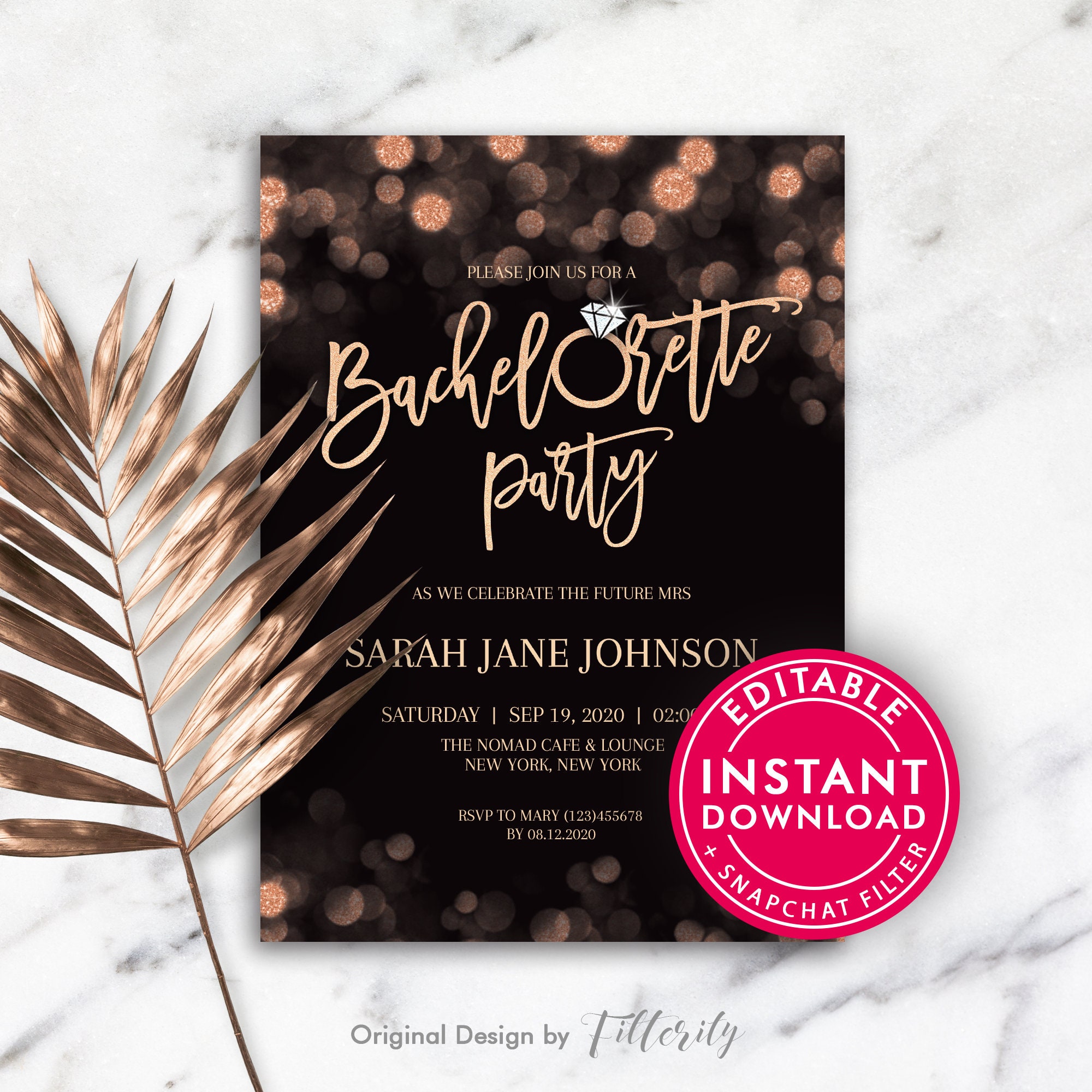 Bachelorette Party Invitations Bachelorette Invite - Etsy