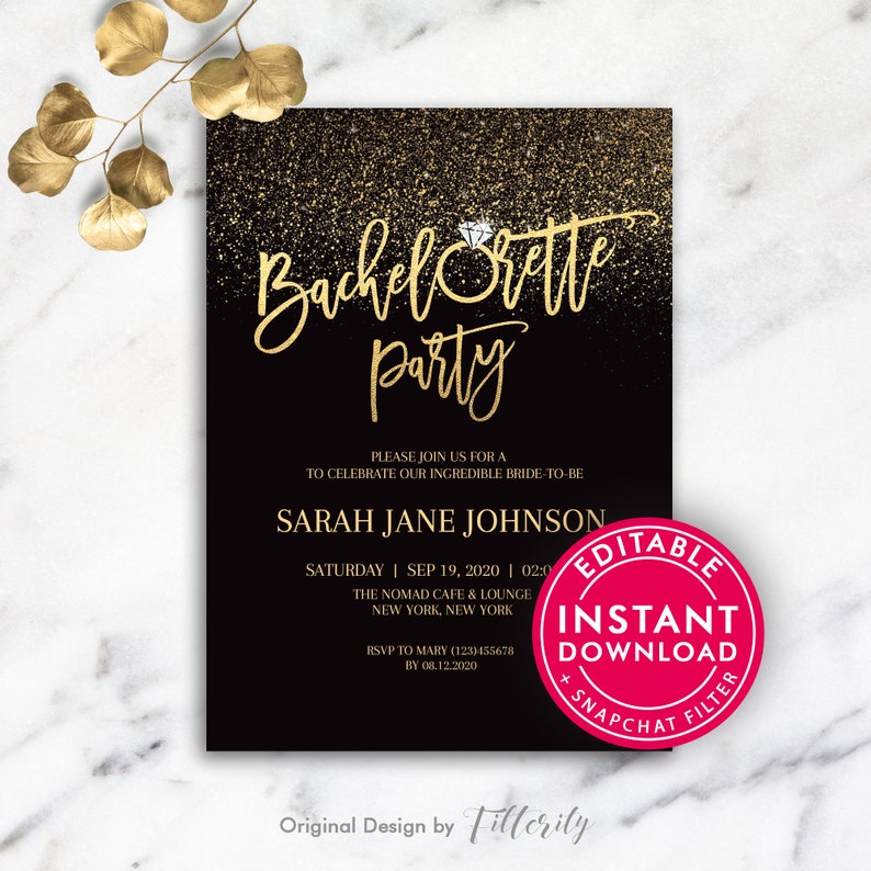 Bachelorette Party Invitations Bachelorette Invite - Etsy