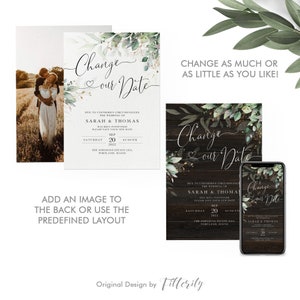 Change the Date, Save the Date, Change the Date Template, Save the Date ...
