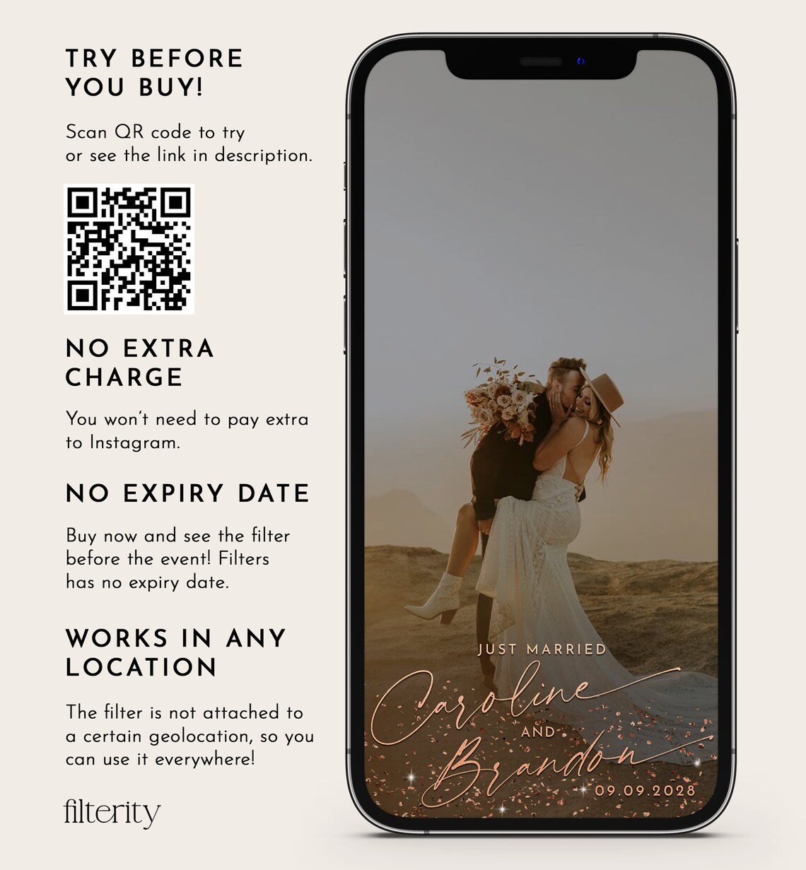 Wedding Instagram Filter Wedding Instagram Effect Custom - Etsy