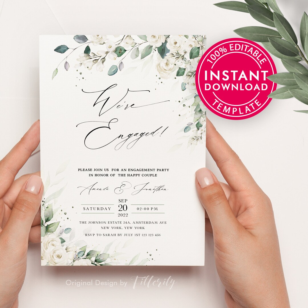 Engagement Invitations, Engagement Invites, Engagement Invitations ...