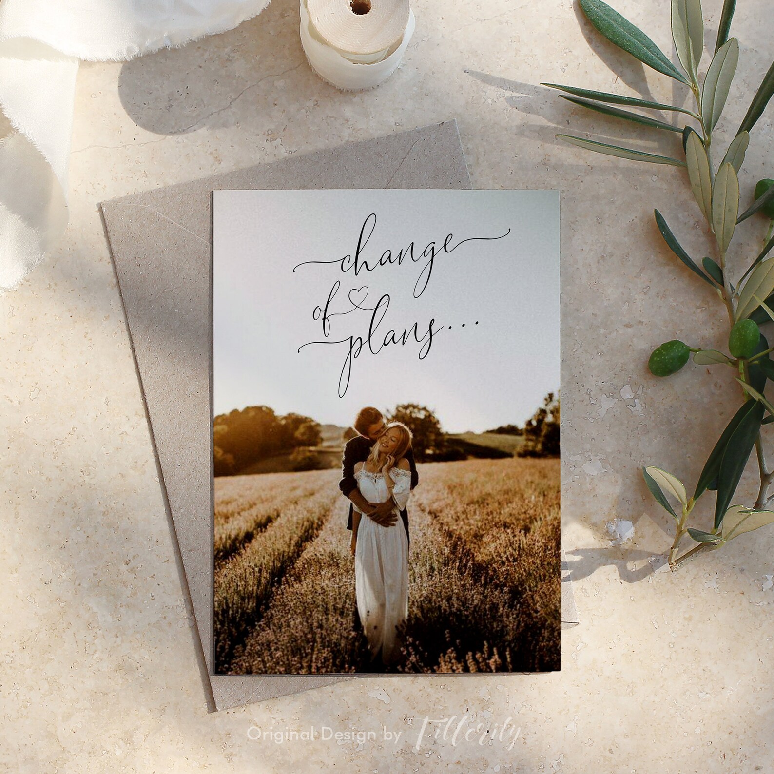 Change the Date, Save the Date, Change the Date Template, Postponed ...
