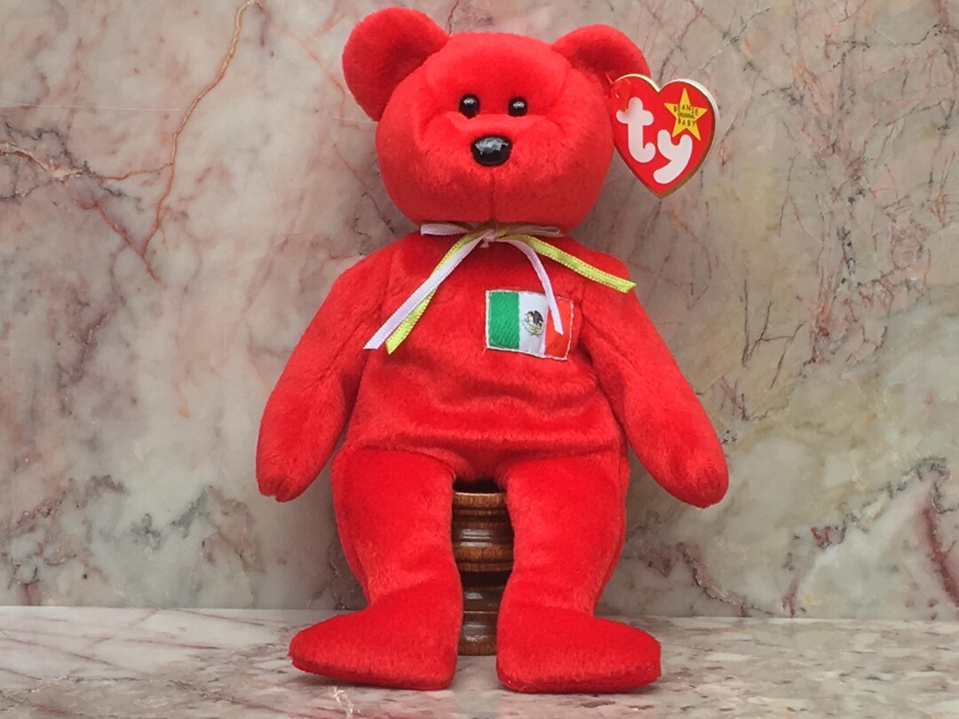 TY Beanie Baby, Osito - Etsy