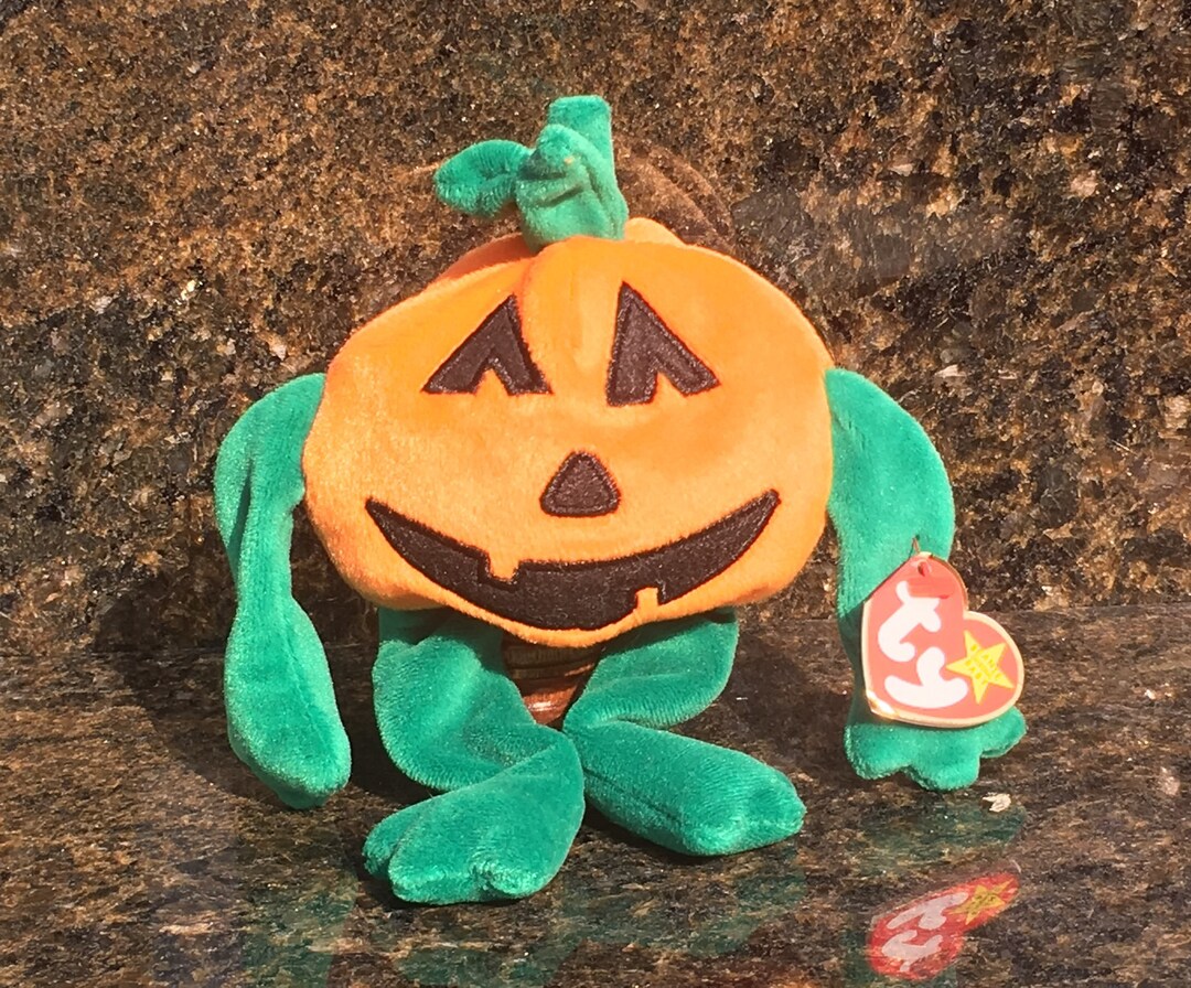 TY Beanie Baby, Pumpkin - Etsy