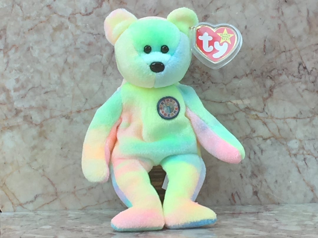 TY Beanie Baby, B.B. Bear - Etsy