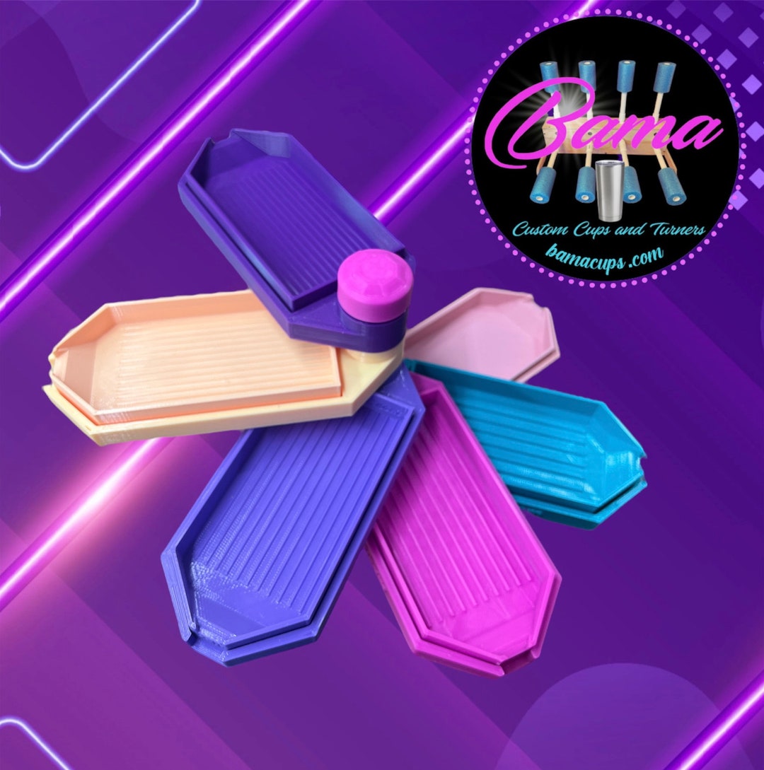 Bling Swing Arm Carousel and Trays for Sorting and Storing Rhinestones ...