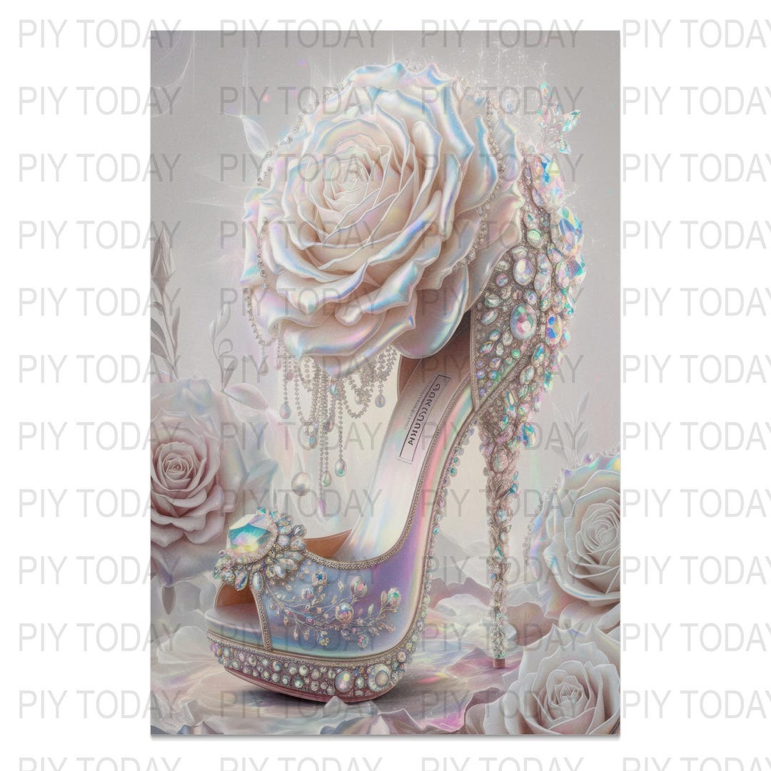 Glam Stiletto Art Print: Luxury High Heel Poster (digital Download) - Etsy